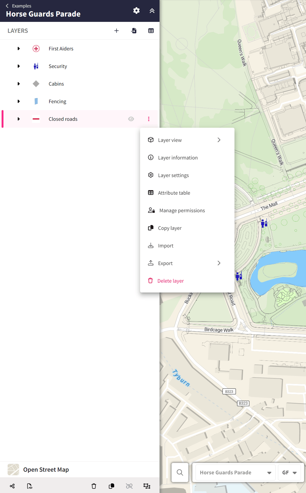 How to import geospatial data into your plans